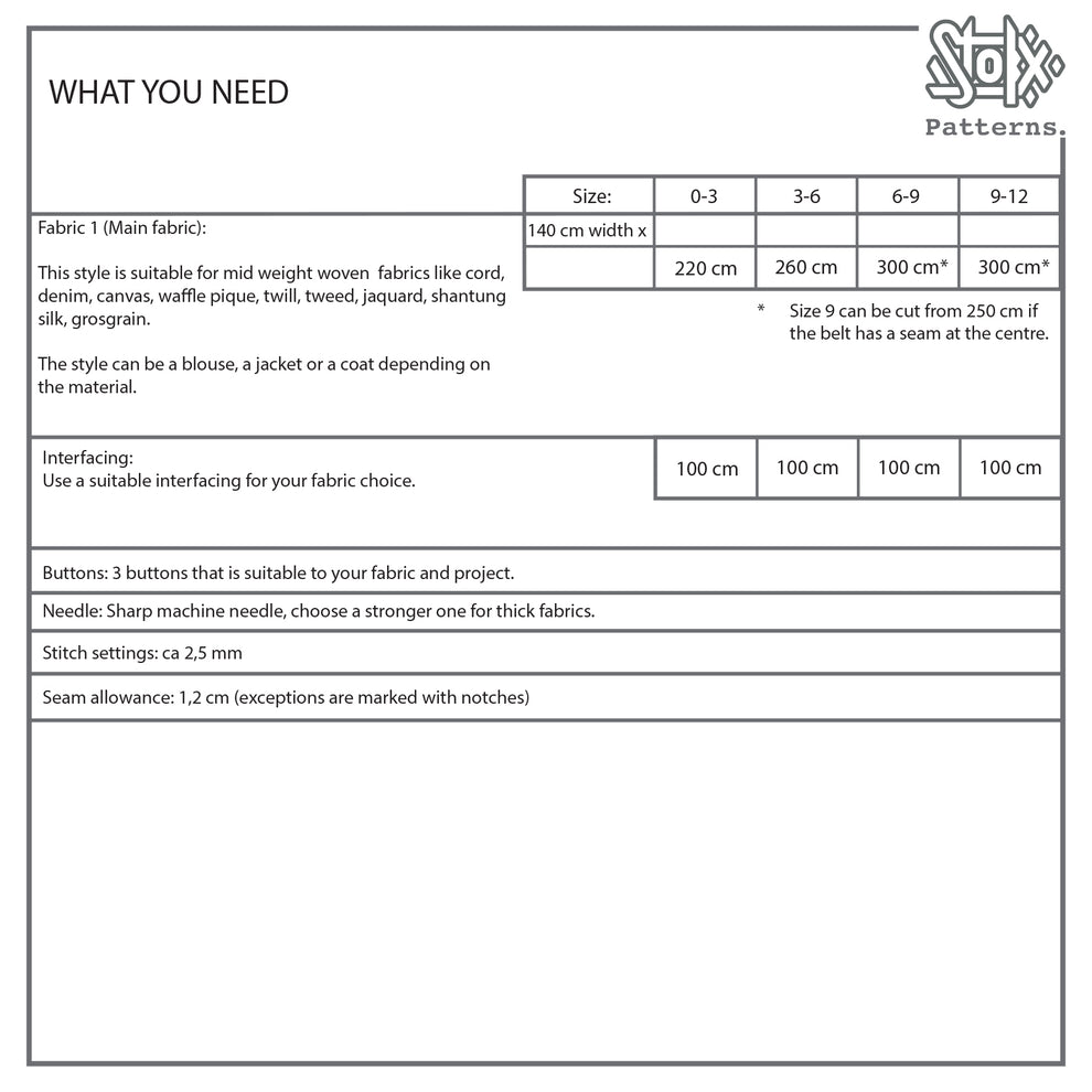 Oblong – Stokx Patterns