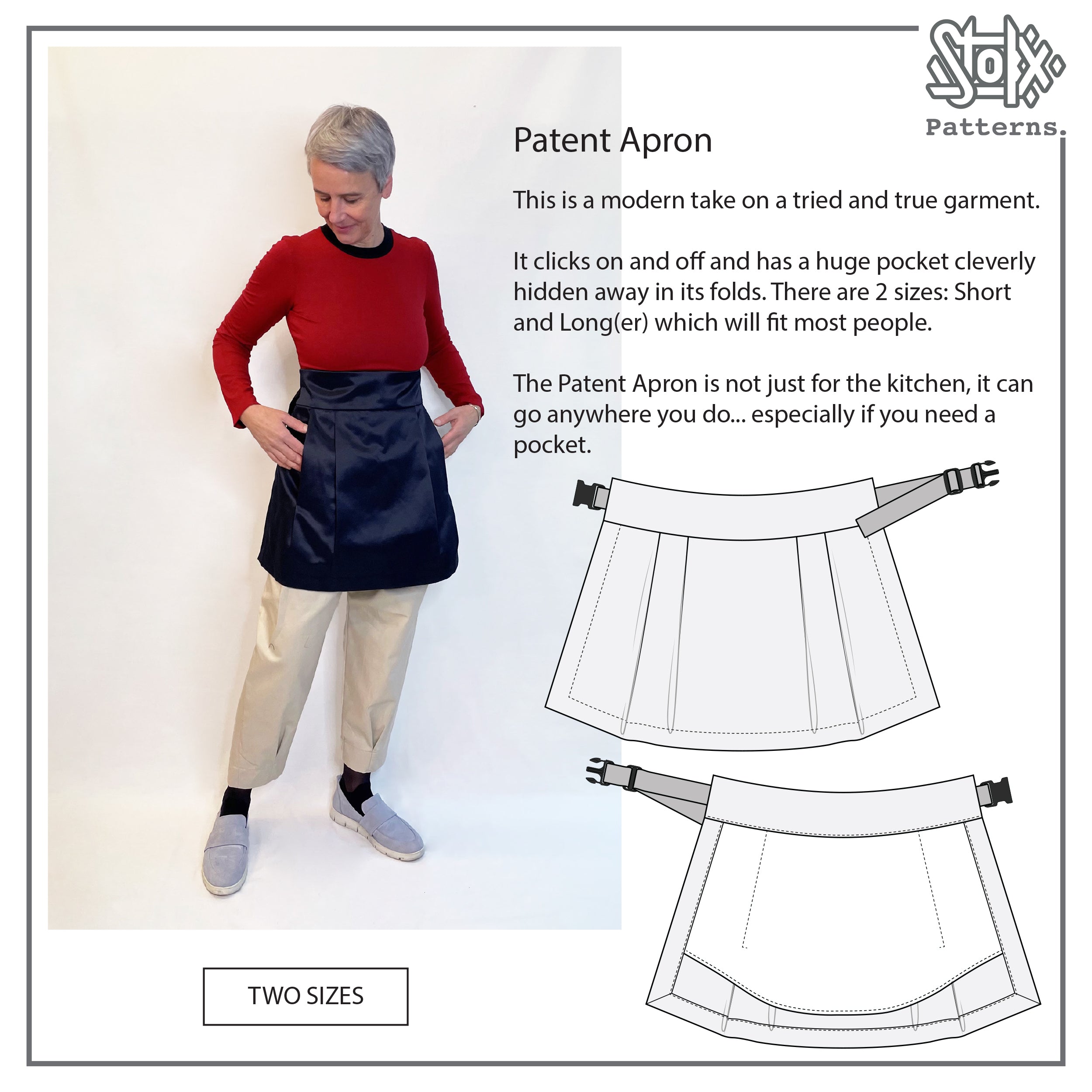 Patent Apron – Stokx Patterns